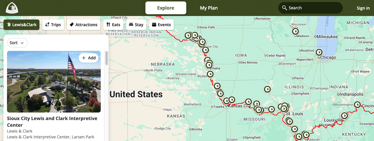 Lewis and Clark State Park (Missouri) - Lewis and Clark Trail Experience
